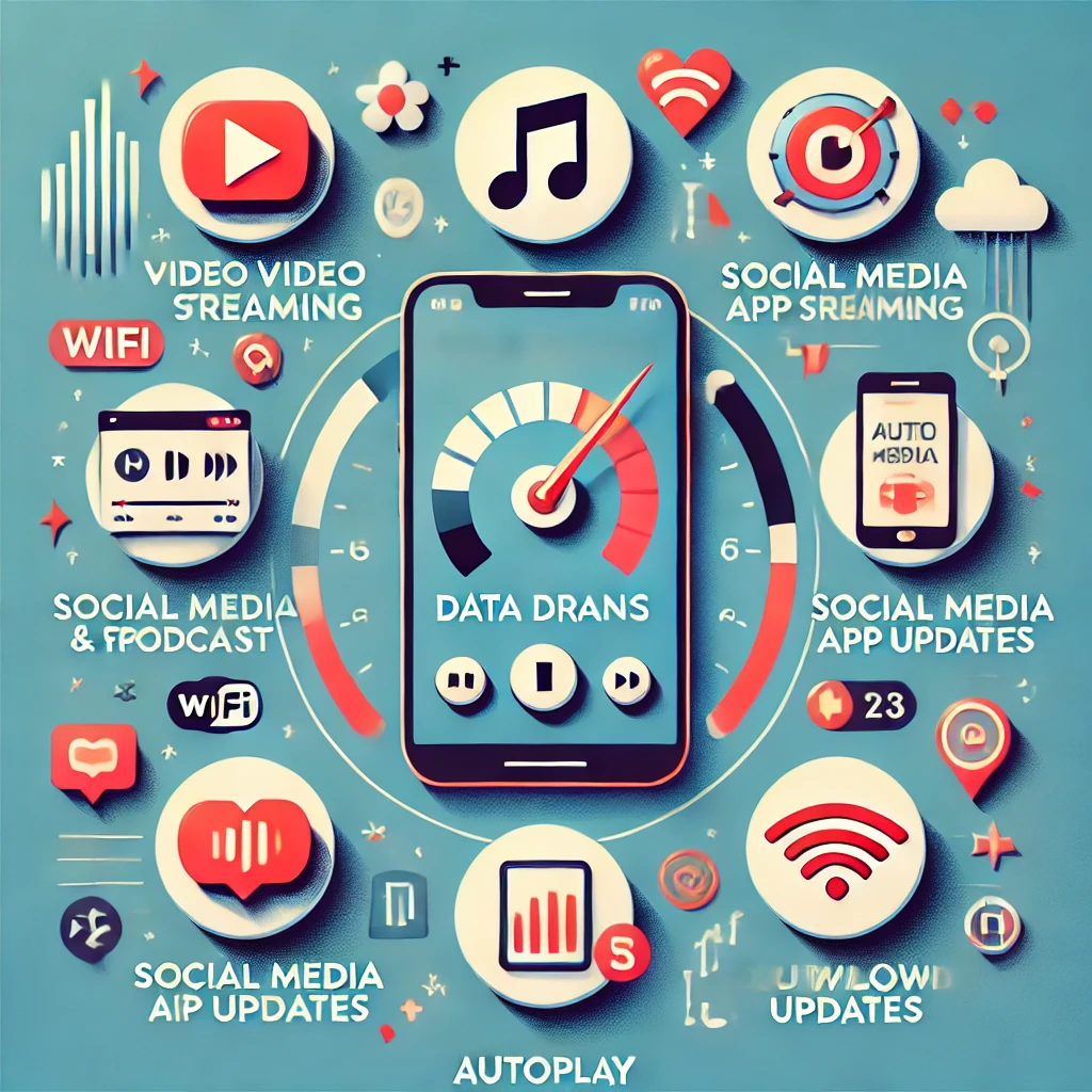 5 of the Biggest Data Drains on Your Smartphone